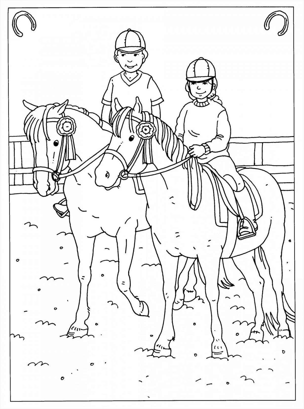 Coloring Pages Star stable (32 pcs) - download or print for free #26092