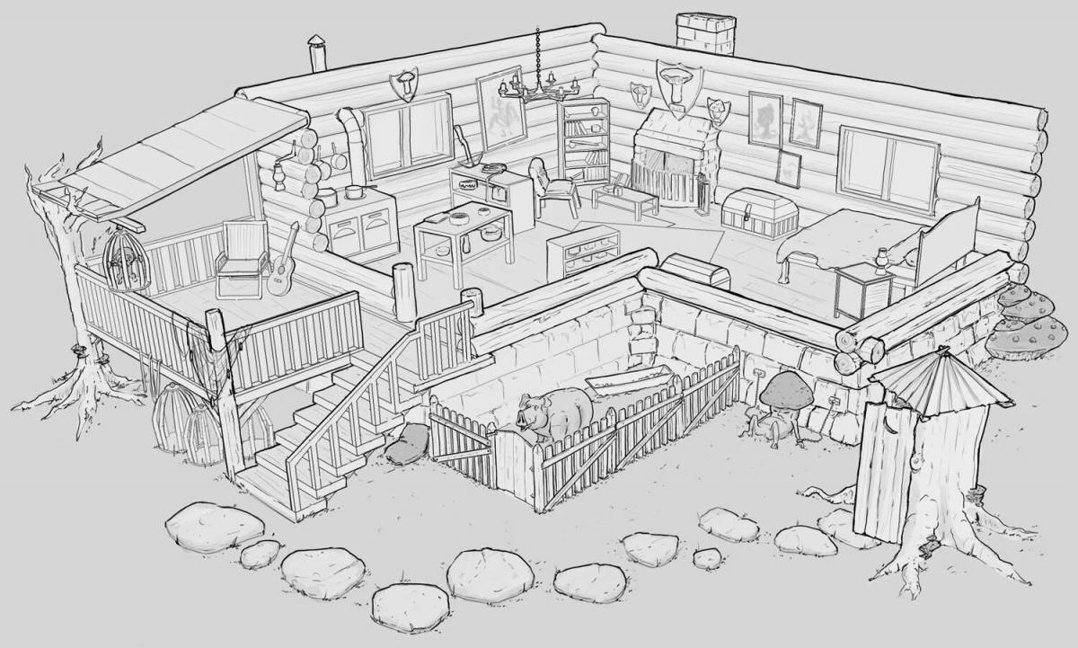 Coloring Pages Sims 4 (28 pcs) - download or print for free #26144