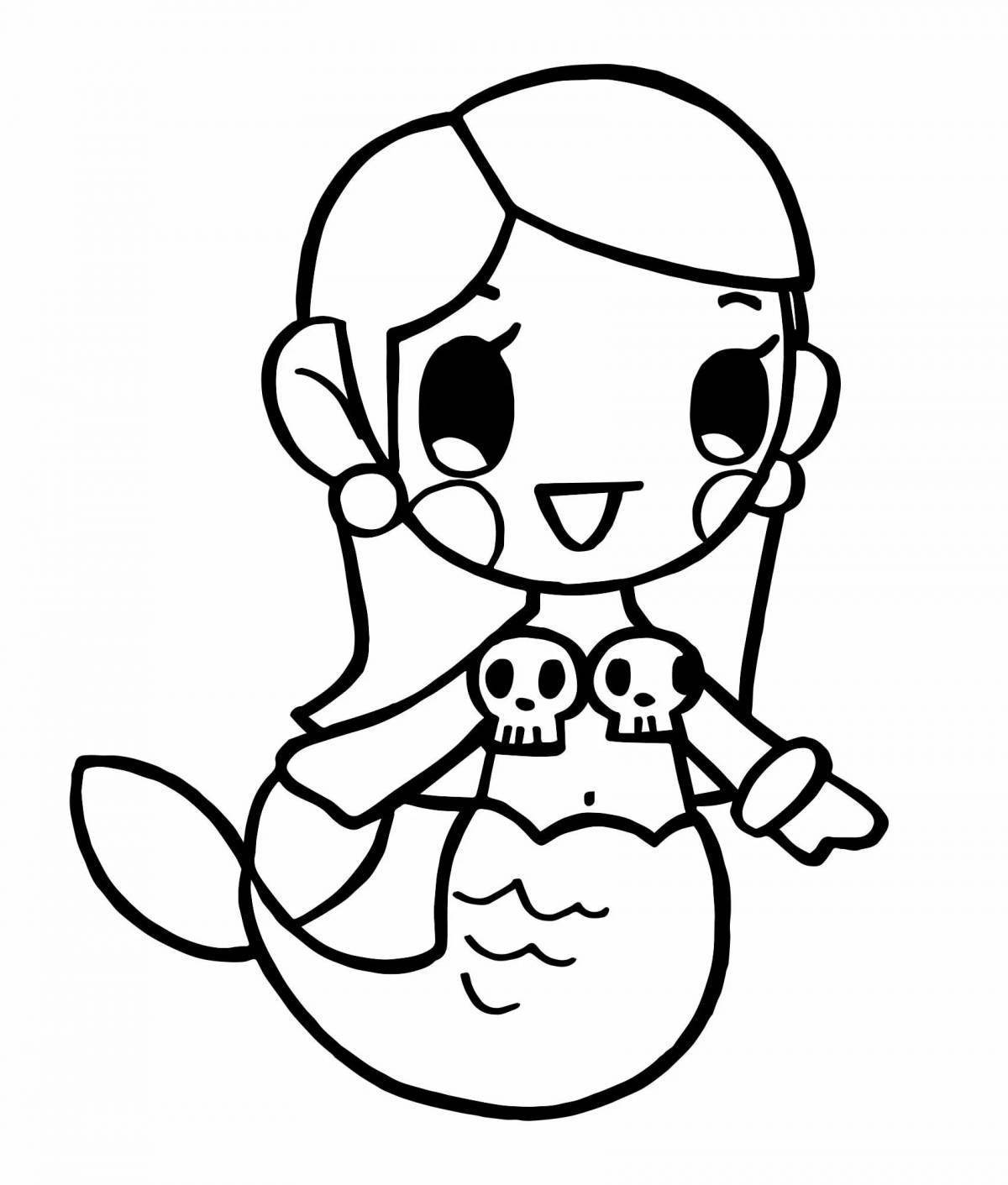 Раскраски Тока бока русалка (29 шт.) - скачать или распечатать ...