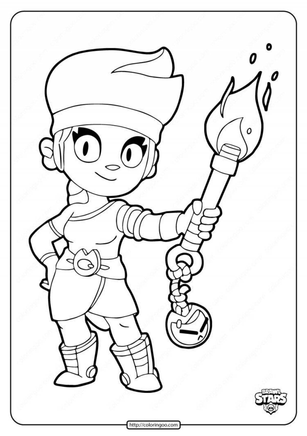 Coloring Pages Legendary fighters bravo stars (29 pcs) - download or ...