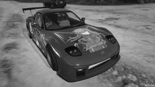 Coloring Pages Gta 5 mazda rx 7 anime (17 pcs) - download or print for ...