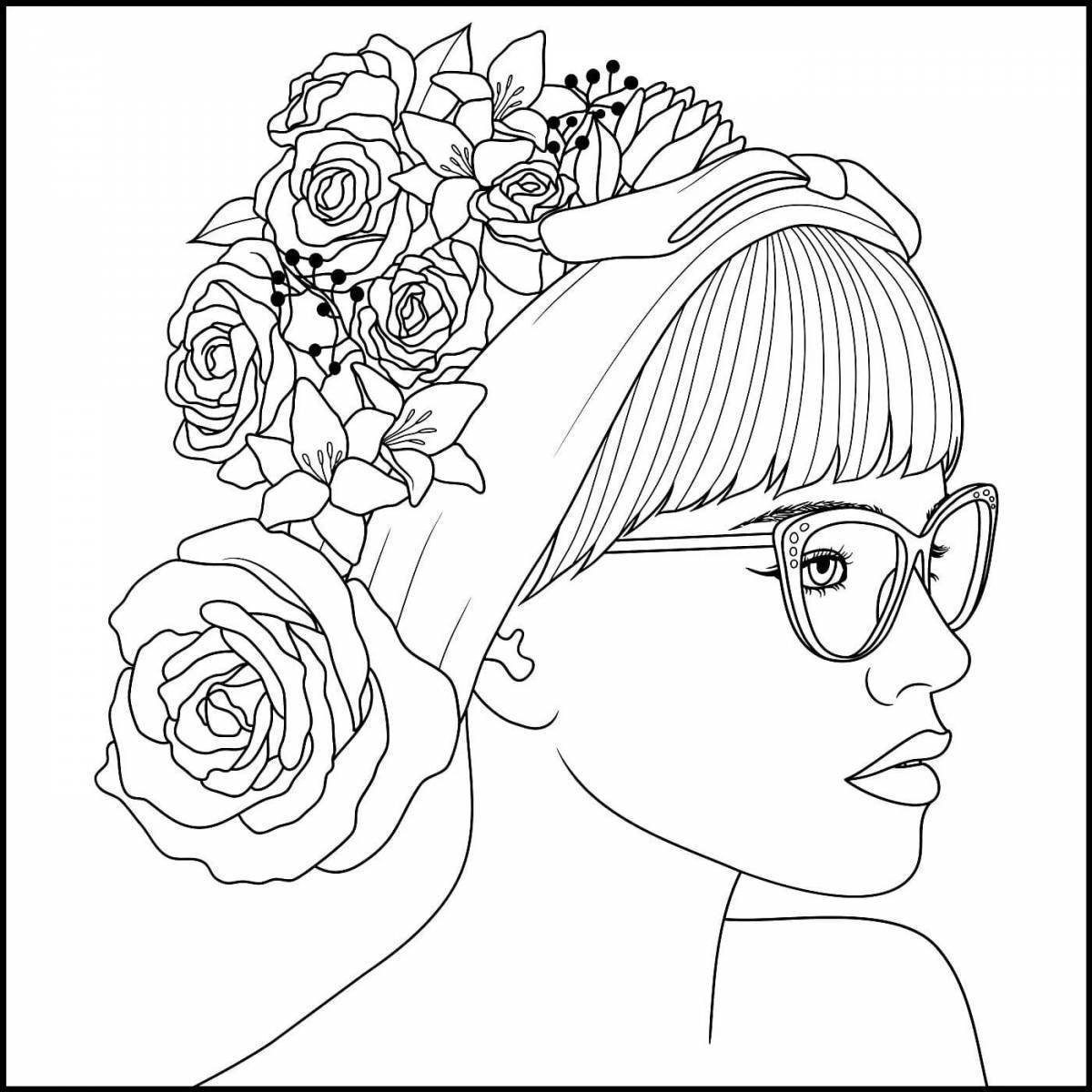 Coloring Pages For 12 years girls girls (28 pcs) - download or print ...