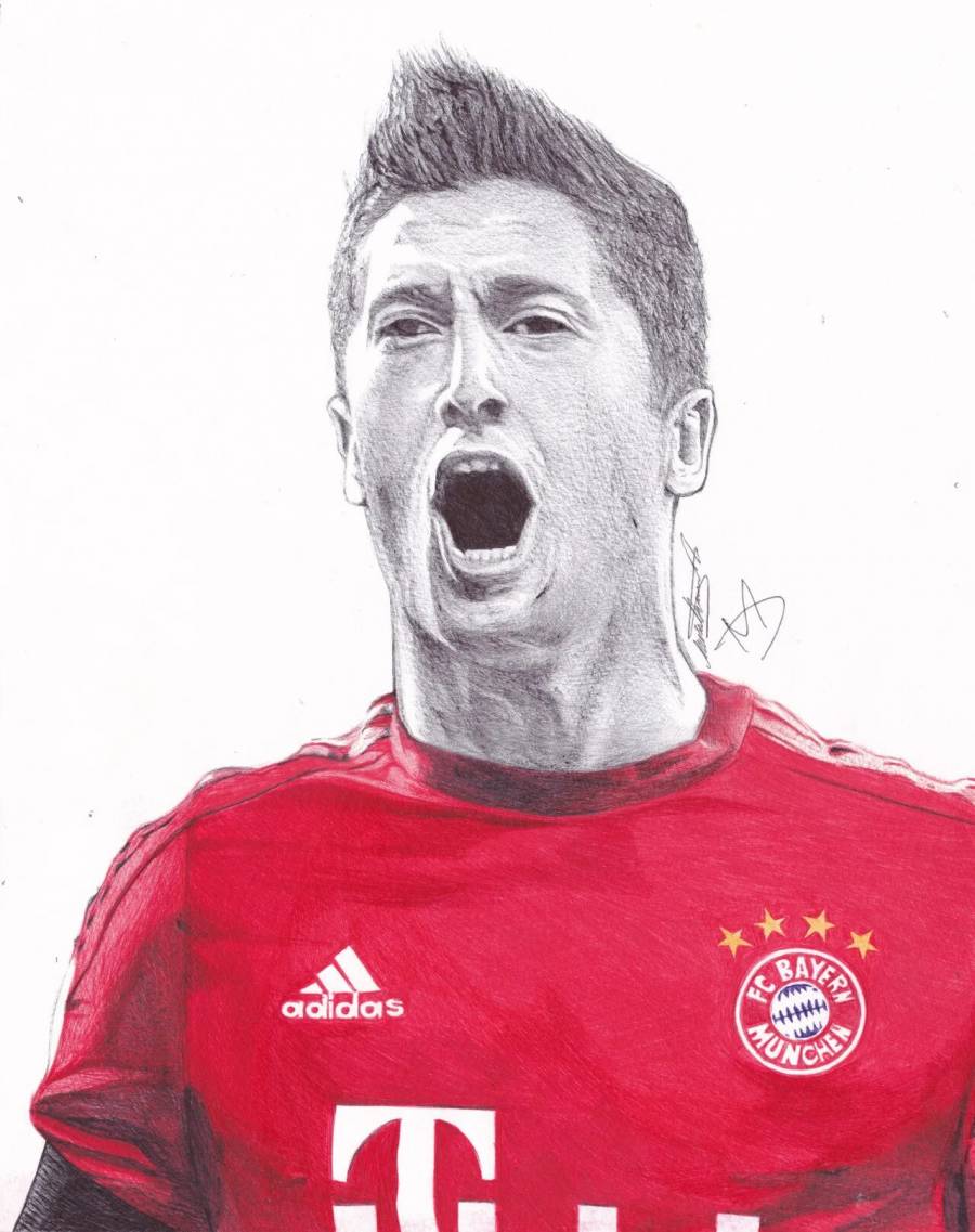 Coloring Pages Lewandowski (31 pcs) - download or print for free #28474