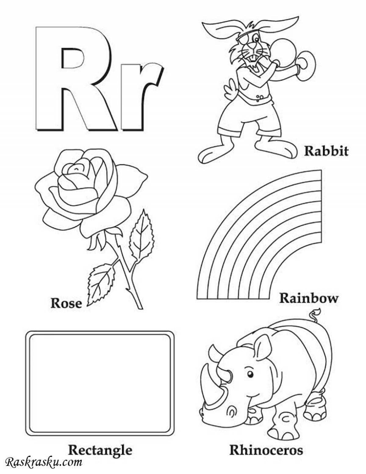 Coloring Pages English alphabet laura (33 pcs) - download or print for ...