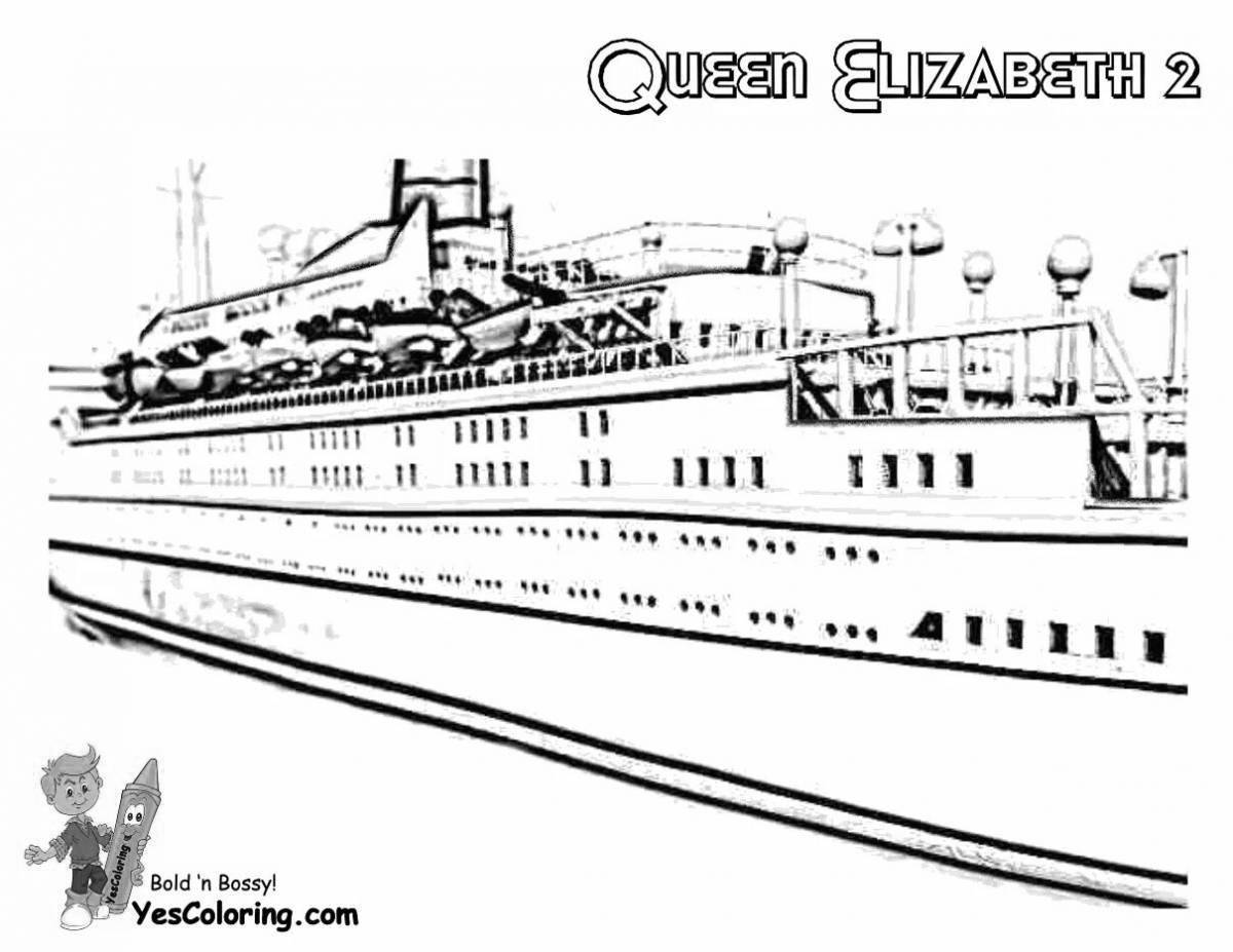Coloring Pages Olympic ship (38 pcs) - download or print for free #29361