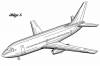 Coloring Pages Boeing 737 (37 pcs) - download or print for free #29481