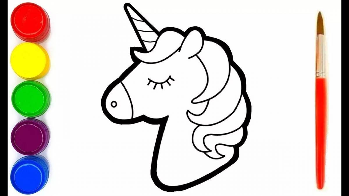 Coloring Pages Drawings for paints (38 pcs) - download or print for ...