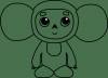 Coloring Pages Cheburashka 2023 from the movie (34 pcs) - download or ...