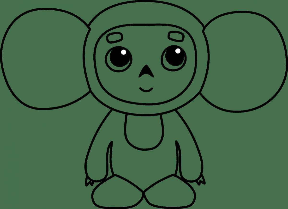 Coloring Pages Cheburashka 2023 from the movie (34 pcs) - download or ...