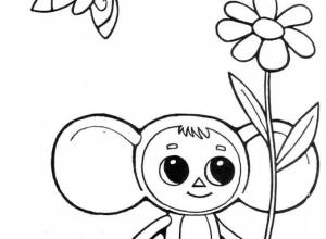 Coloring Pages Cheburashka 2023 from the movie (34 pcs) - download or ...