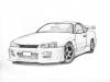 Coloring Pages Nissan skyline r34 (36 pcs) - download or print for free ...