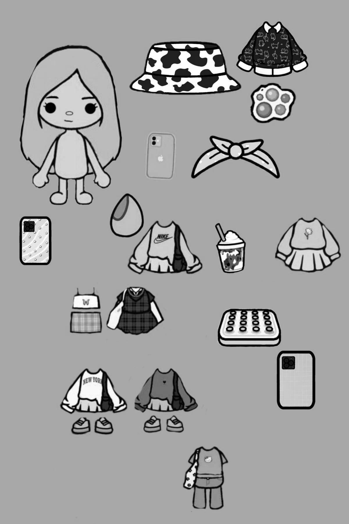 Coloring Pages Current boca family (38 pcs) - download or print for ...