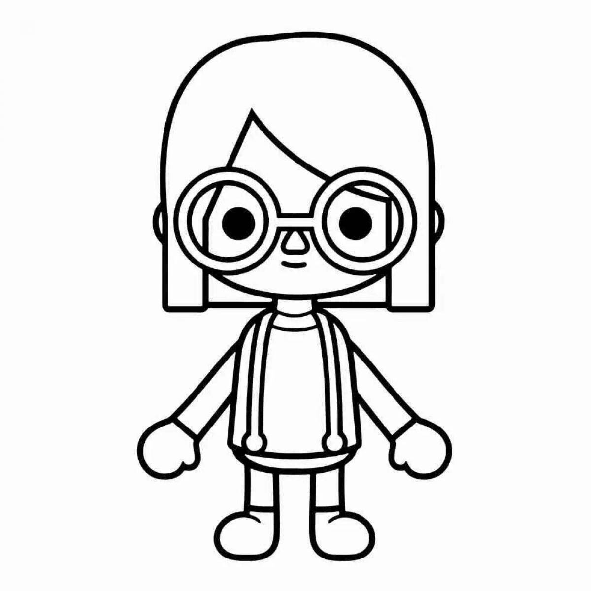 Раскраски Тока бока город (29 шт.) - скачать или распечатать бесплатно ...