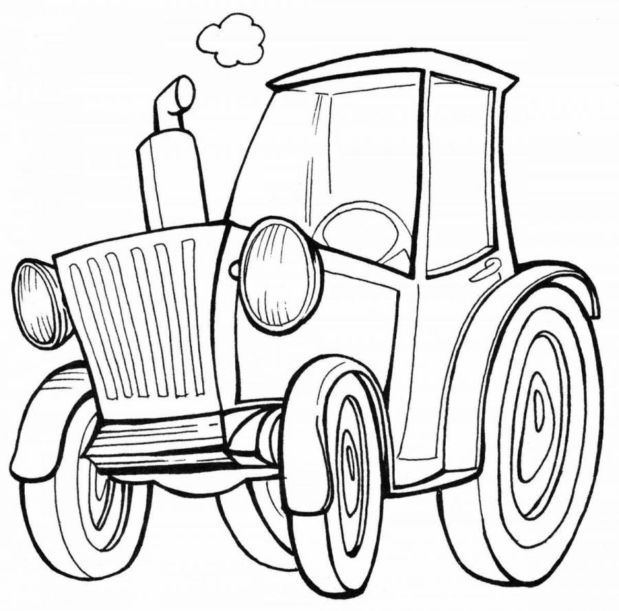 Раскраски Для девочек синий трактор (29 шт.) - скачать или распечатать ...