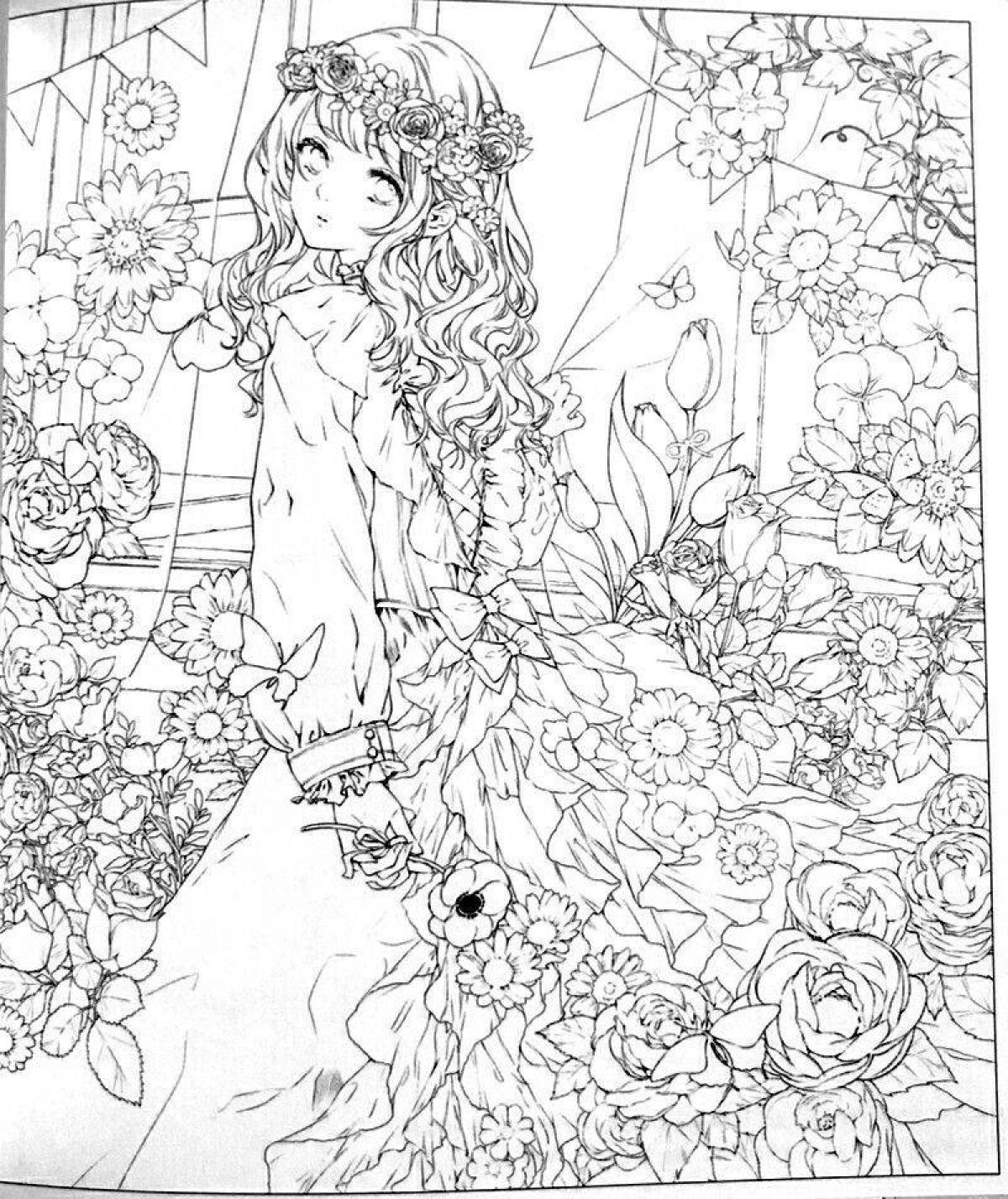 Coloring Pages Anime complex (36 pcs) - download or print for free #2904