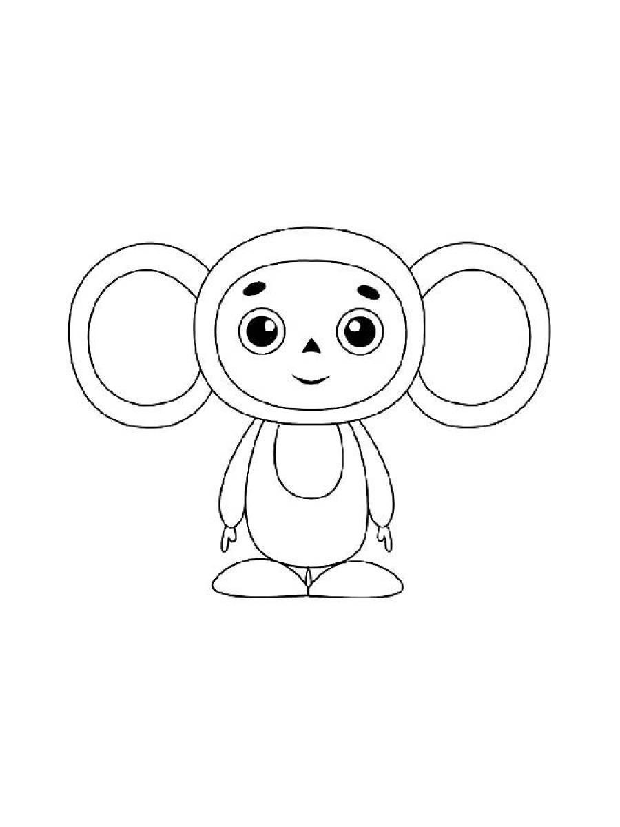 Coloring Pages Cheburashka picture (37 pcs) - download or print for ...