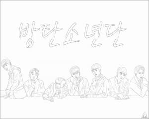 Coloring Pages Stray kids (36 pcs) - download or print for free #3229