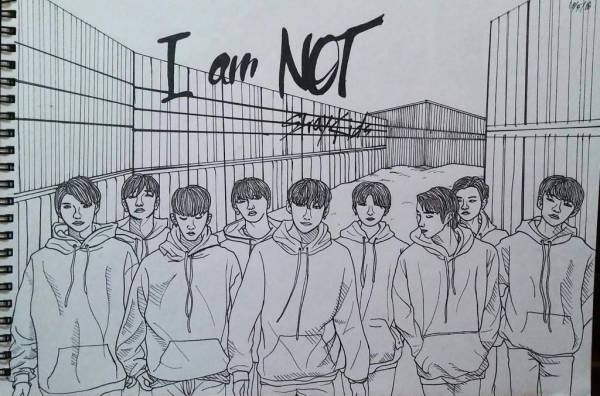 Coloring Pages Stray kids (36 pcs) - download or print for free #3229