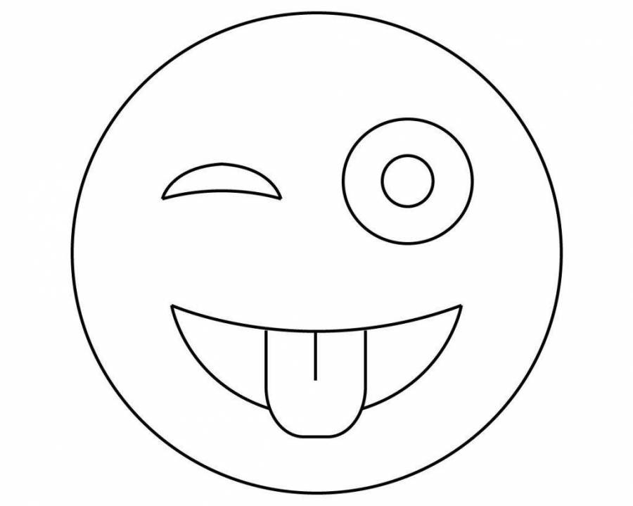 Coloring Pages Printable emoticons (36 pcs) - download or print for ...