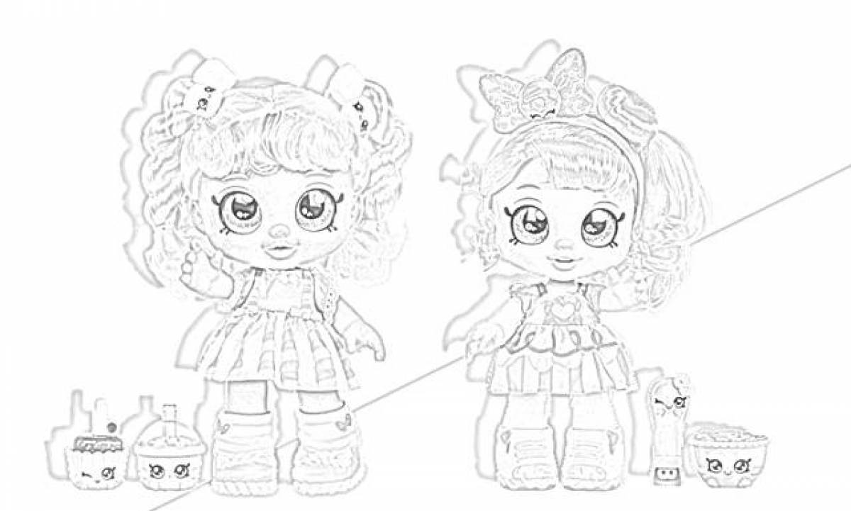 Coloring Pages Kindi kids (36 pcs) - download or print for free #3472