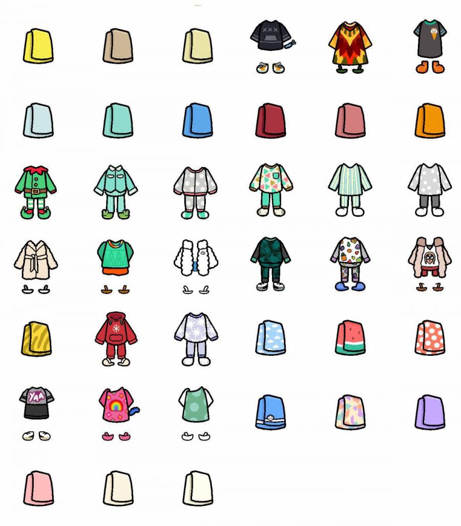 Coloring Pages Toka boka characters with clothes (35 pcs) - download or ...