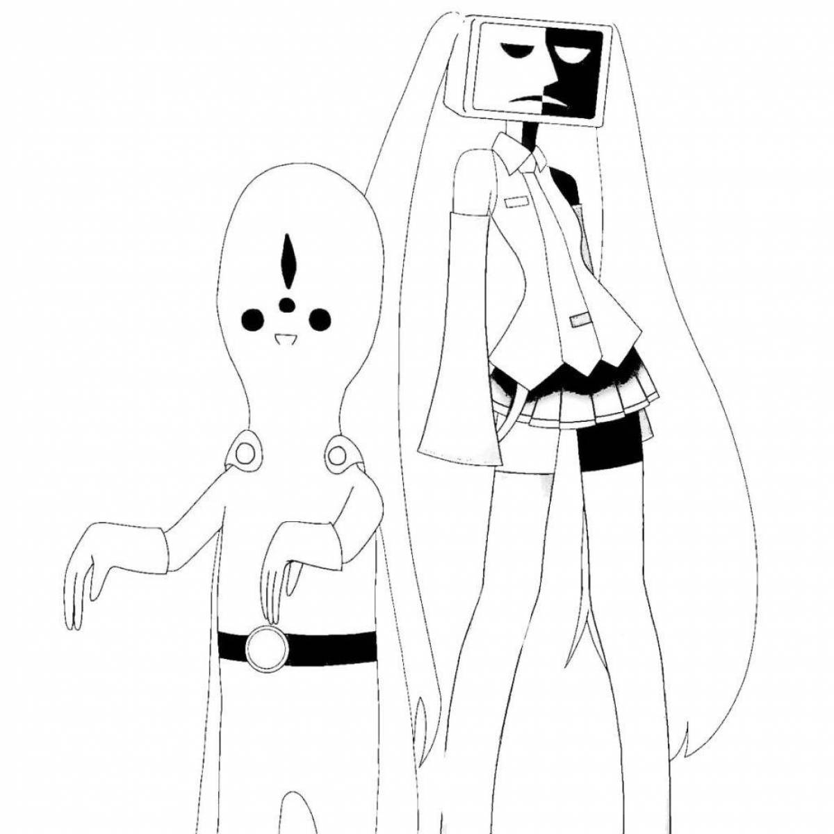 Coloring Pages Scp (31 pcs) - download or print for free #3578