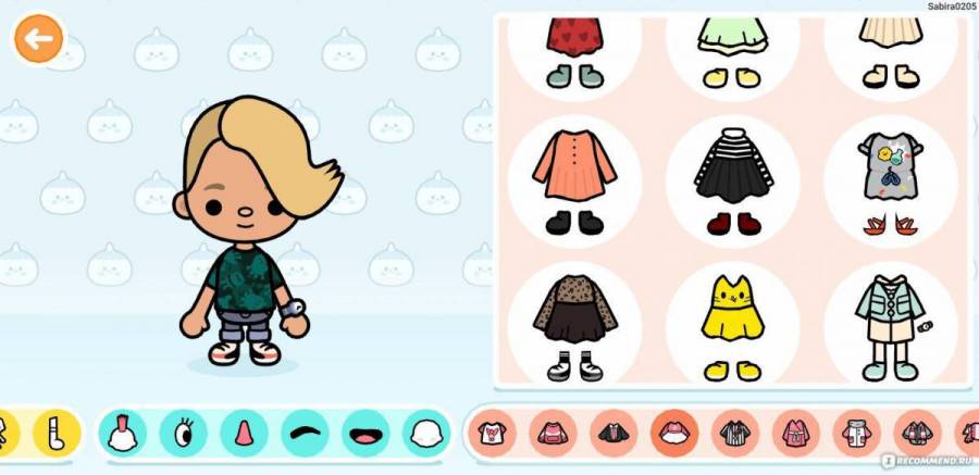 Coloring Pages Toka boka for girls characters with clothes (38 pcs ...