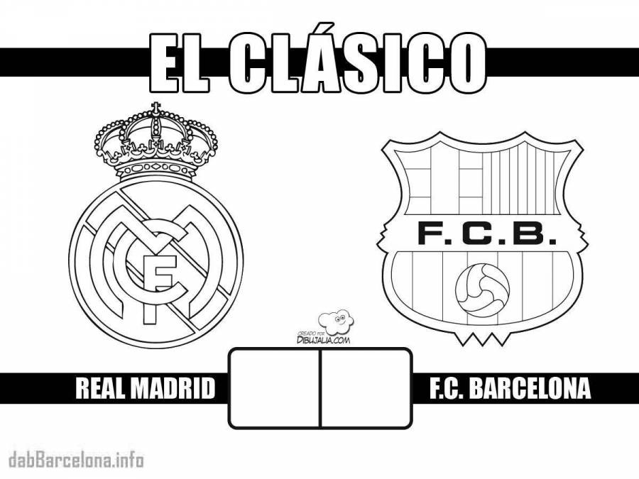 Coloring Pages Real Madrid (37 pcs) - download or print for free #5785
