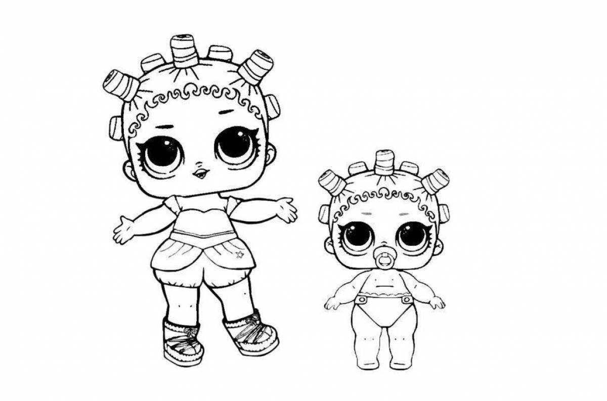 Coloring Pages Alphabet lol (39 pcs) - download or print for free #5866