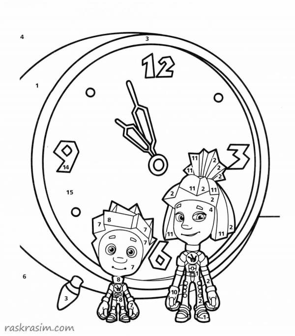 Coloring Pages Fixies for children 5 6 years old (28 pcs) - download or ...