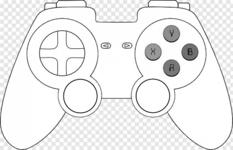 Coloring Pages Playstation 5 (34 pcs) - download or print for free #6082