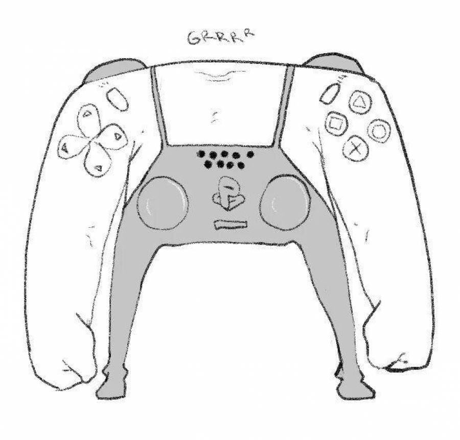 Coloring Pages Playstation 5 (34 pcs) - download or print for free #6082