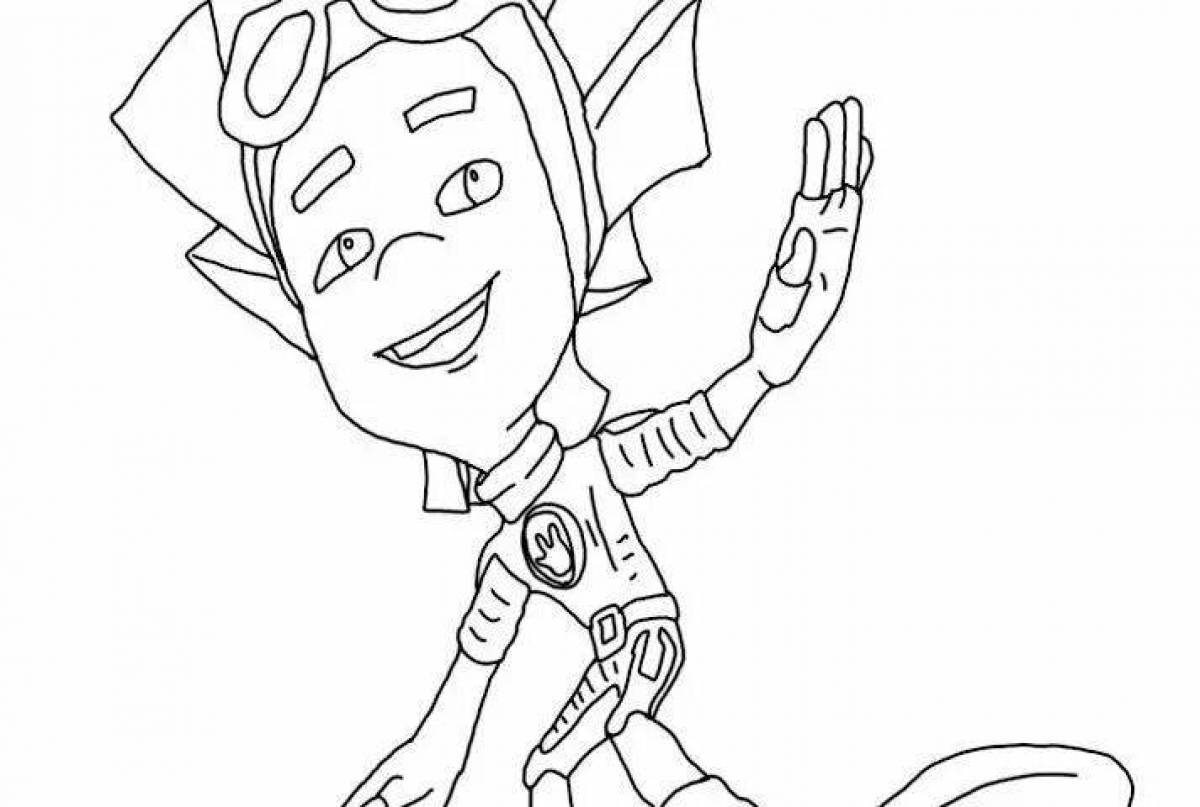 Coloring Pages Fire fixies (38 pcs) - download or print for free #6794