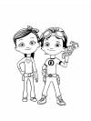 Coloring Pages Vlad and Nicky (39 pcs) - download or print for free #7277