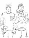 Coloring Pages Vlad and Nicky (39 pcs) - download or print for free #7277