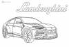 Coloring Pages Urus lamborghini (39 pcs) - download or print for free #7383