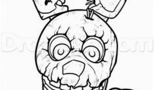 Coloring Pages Fnaf springtrap (37 pcs) - download or print for free #7382