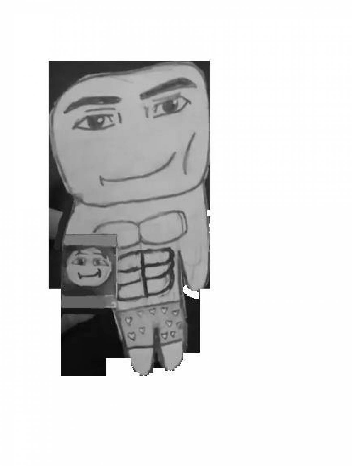 Раскраски Бебрик из тик тока (25 шт.) - скачать или распечатать ...