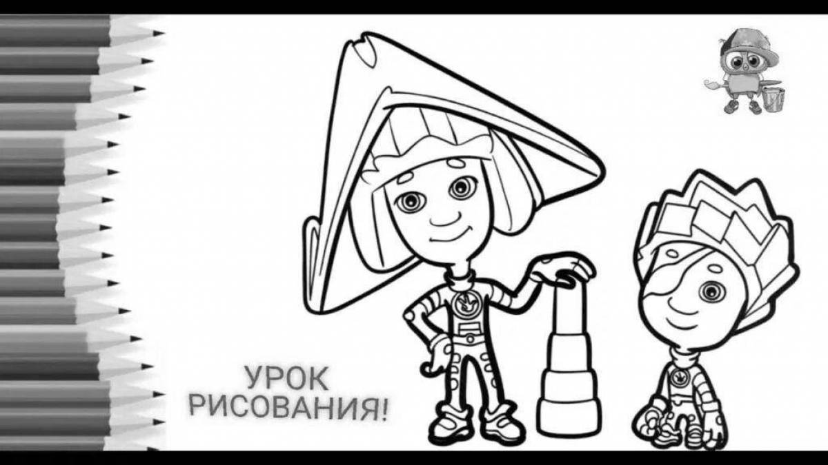 Coloring Pages Fixies freak and geek (38 pcs) - download or print for ...