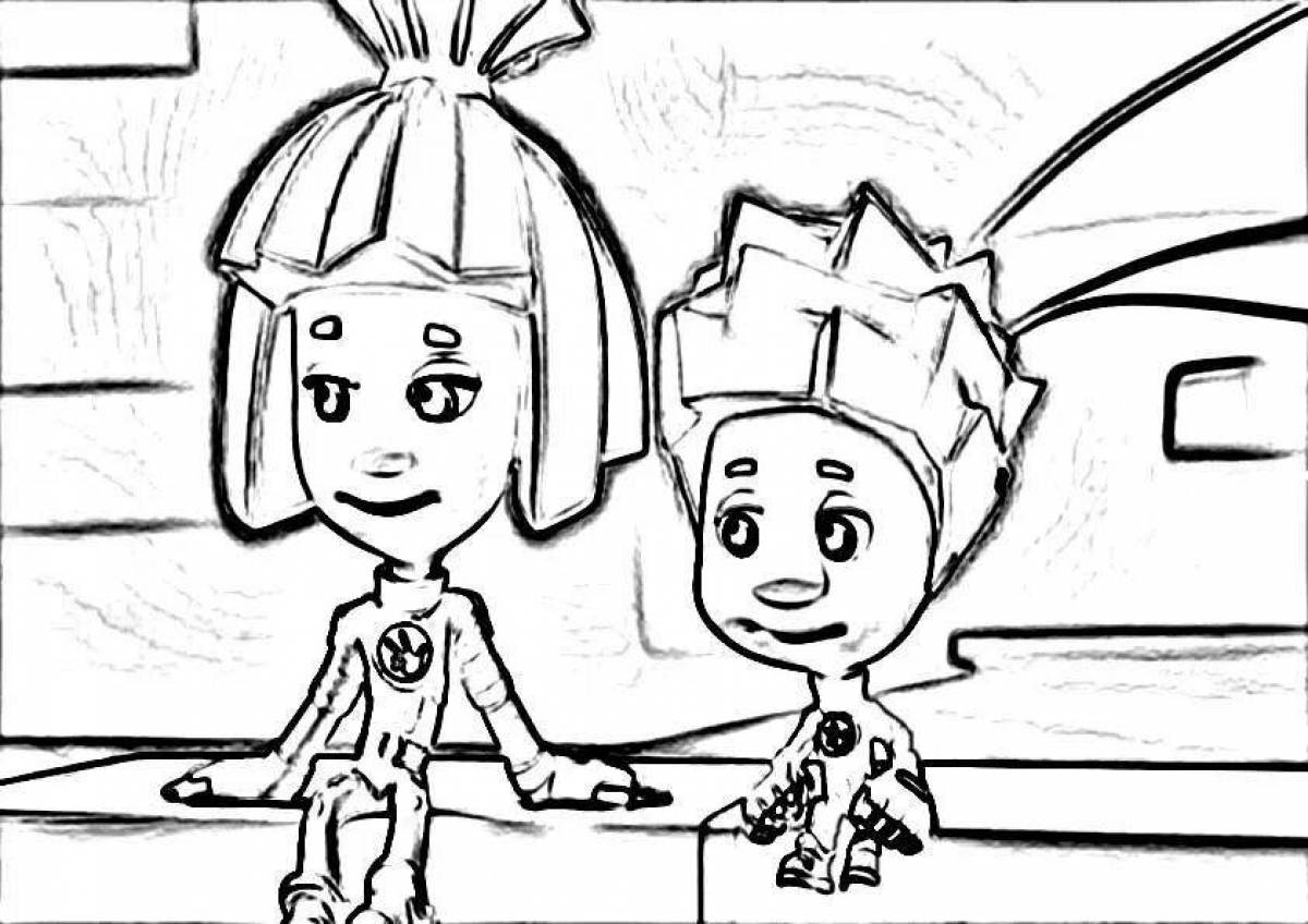 Coloring Pages Cartoon fixies (28 pcs) - download or print for free #8482