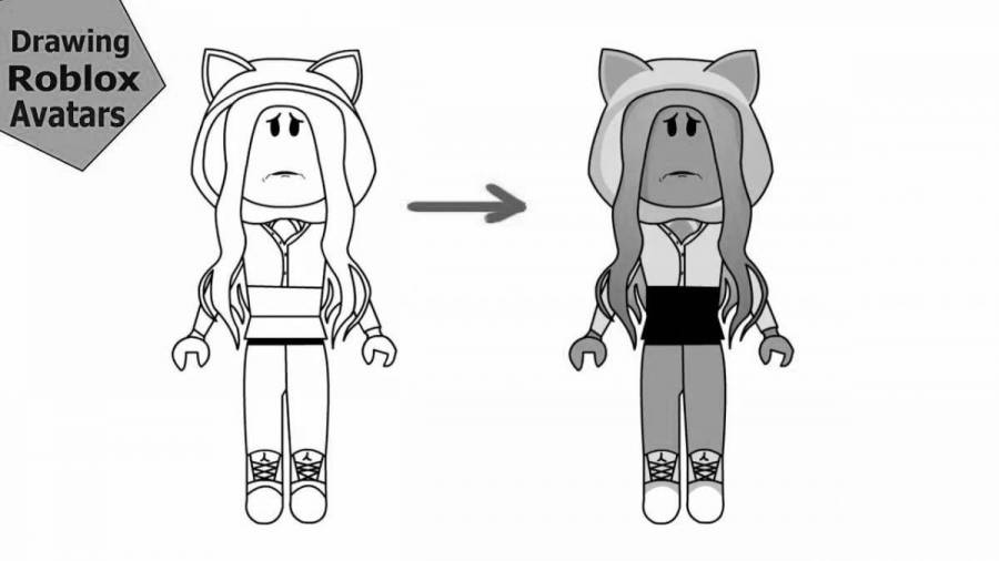 Coloring Pages Roblox queen (28 pcs) - download or print for free #8461