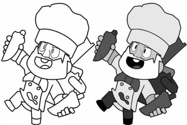 Coloring Pages Bravo stars new year skins (29 pcs) - download or print ...