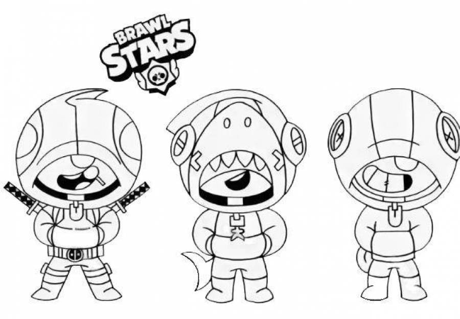 Coloring Pages Bravo stars new year skins (29 pcs) - download or print ...