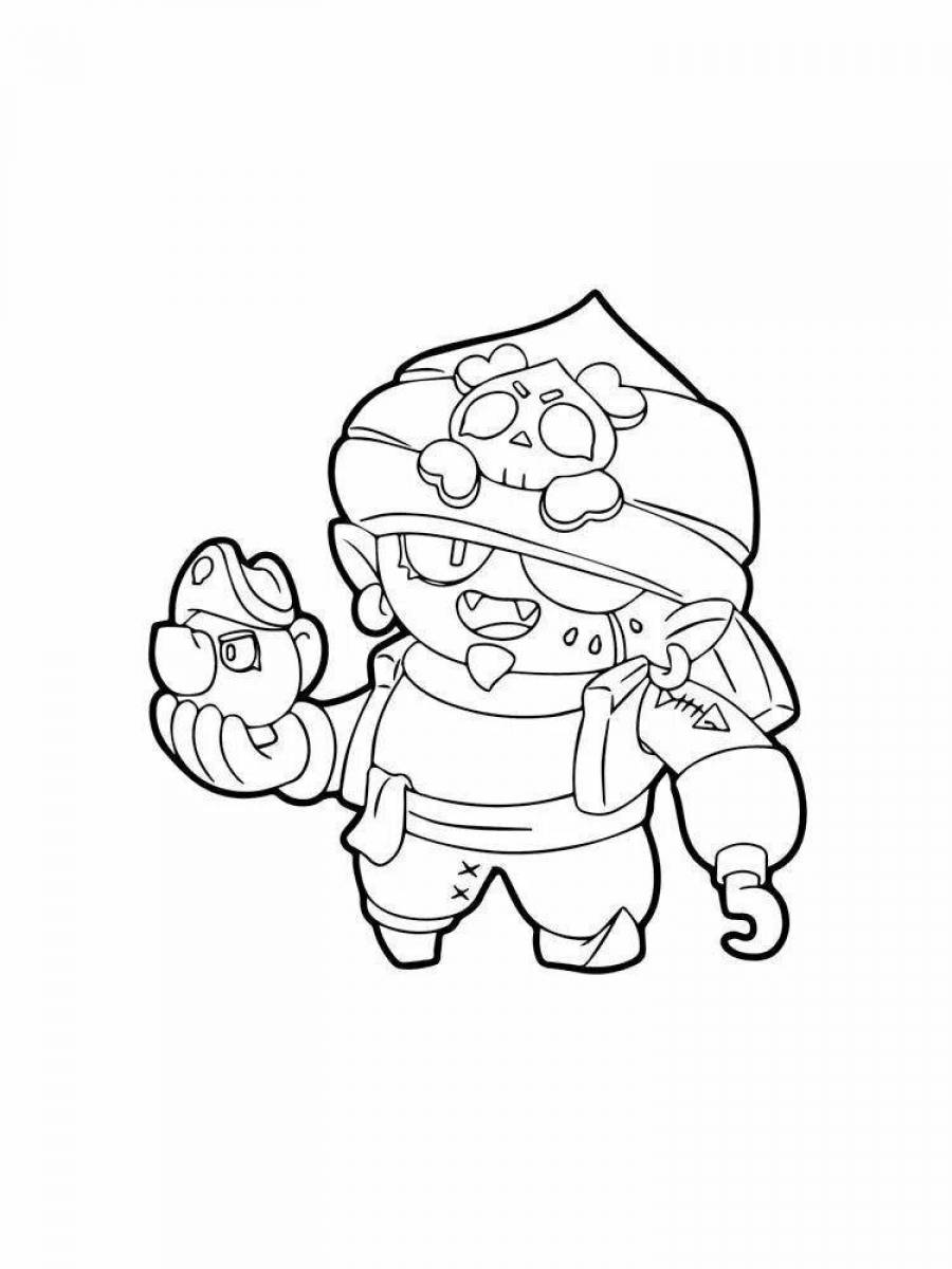 Coloring Pages Bravo stars new year skins (29 pcs) - download or print ...