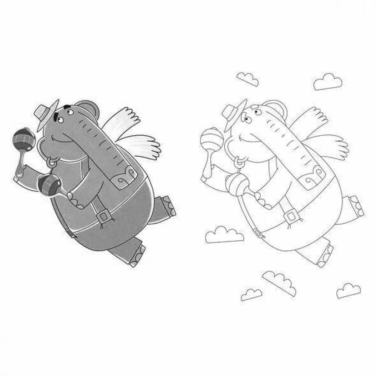 Раскраски Летающие звери (29 шт.) - скачать или распечатать бесплатно #9771