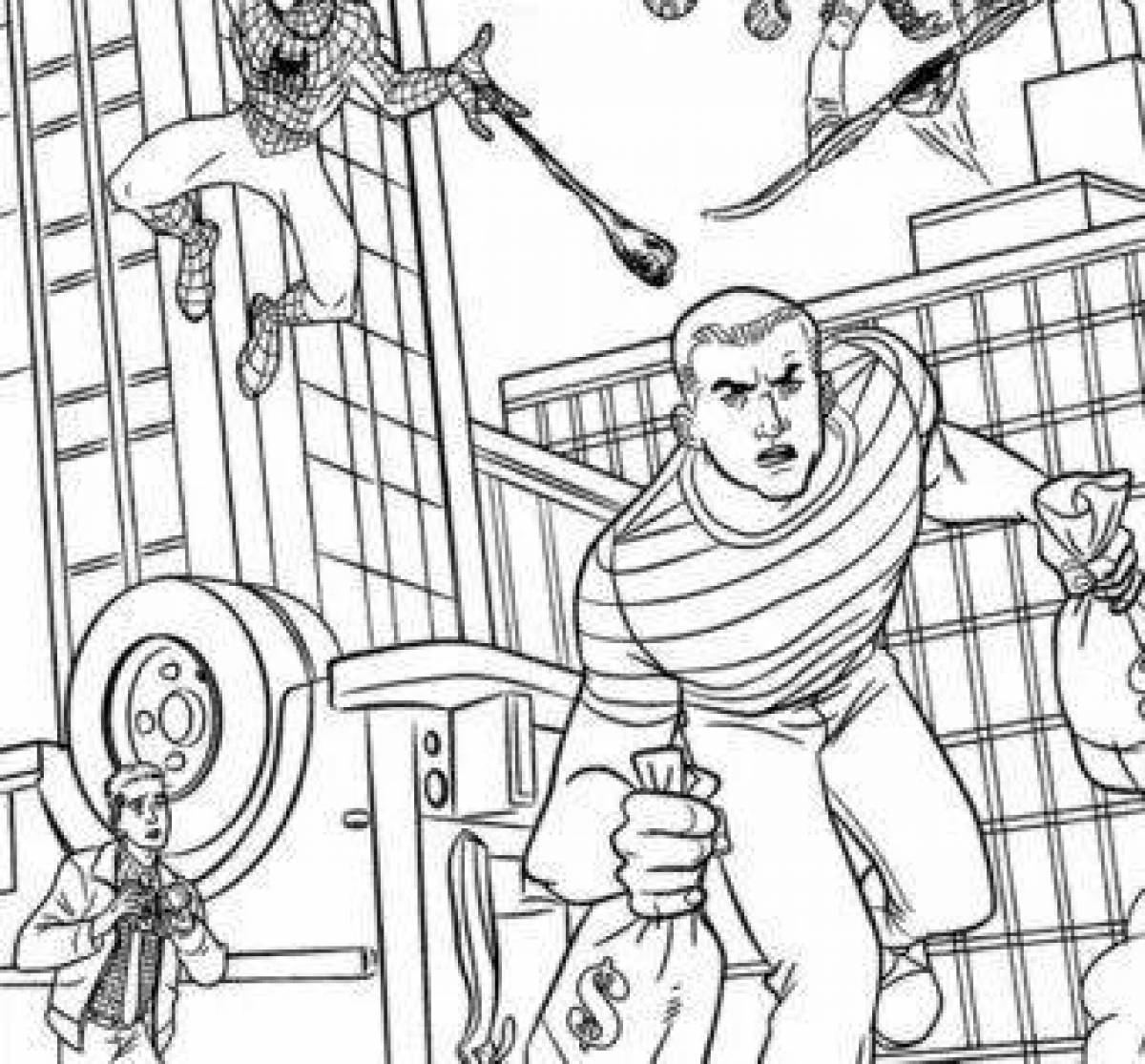 Раскраски Человек паук амонг ас (38 шт.) - скачать или распечатать ...