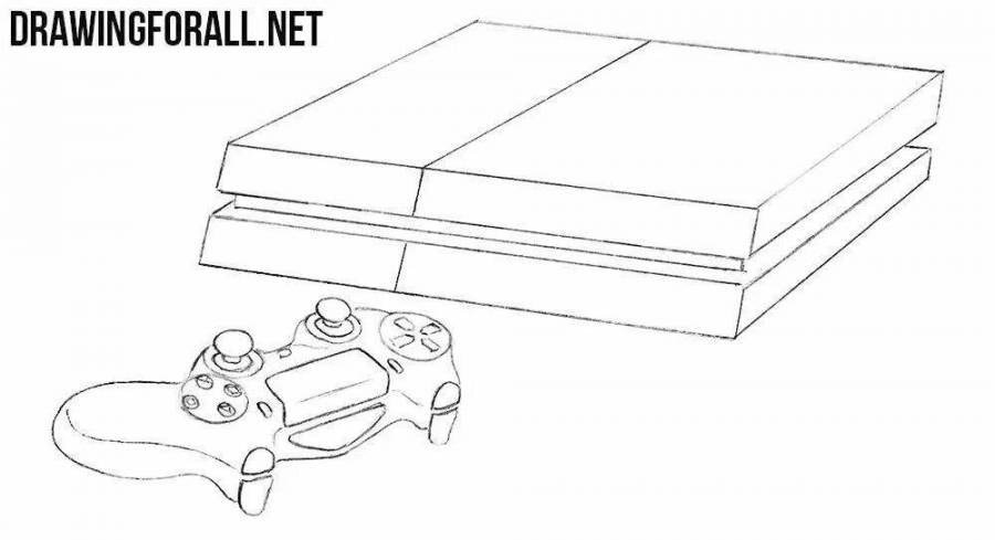 Coloring Pages Playstation 5 (36 pcs) - download or print for free #10993