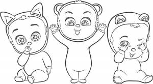 Раскраски бэби бас: 17 раскрасок - скачать или распечатать бесплатно