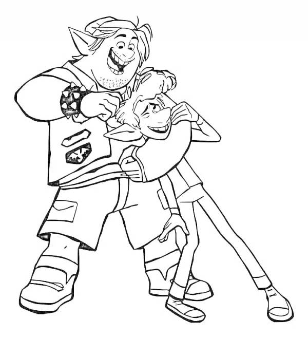 Раскраски варден: 21 раскраска - скачать или распечатать бесплатно