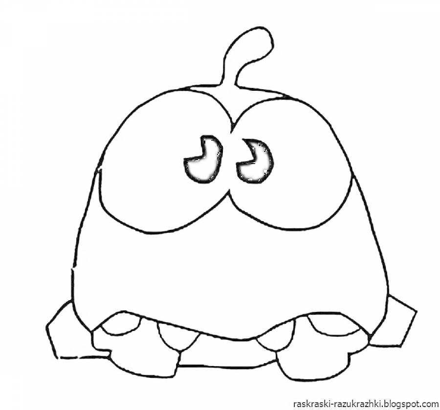 Раскраски Ам Ням: 80 раскрасок - скачать или распечатать бесплатно